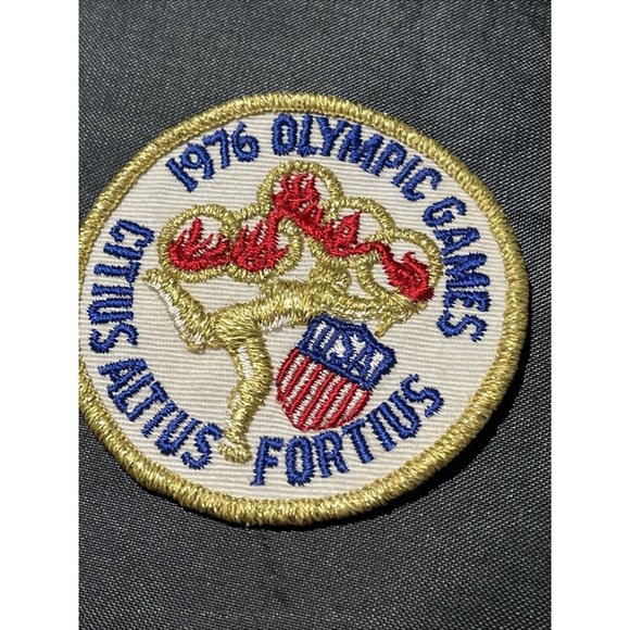 Accessories | 1976 Usa Olympic Patch Citius Altius Fortius ...